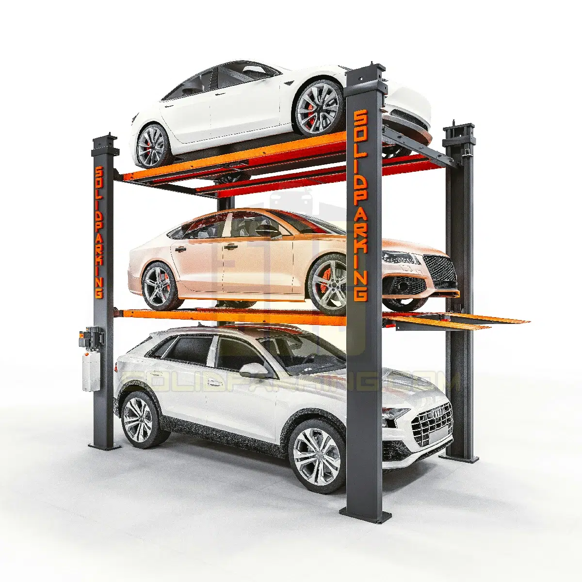 4 Post Car Lift For Parking - Car Storage Lift For Garage