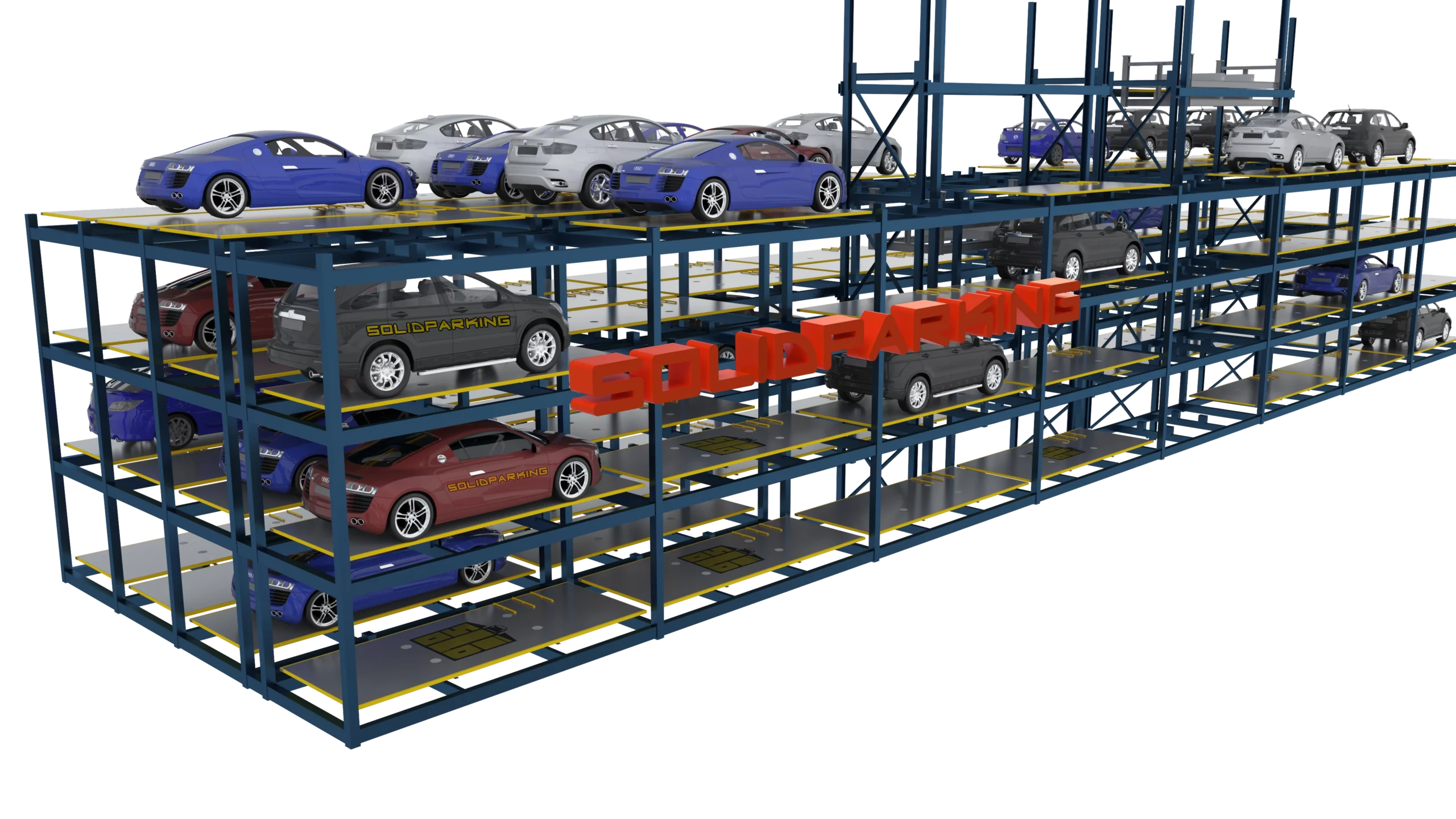 Sistem Parkir Otomatis - Lift Penyimpanan Mobil, Sistem Parkir Otomatis ...