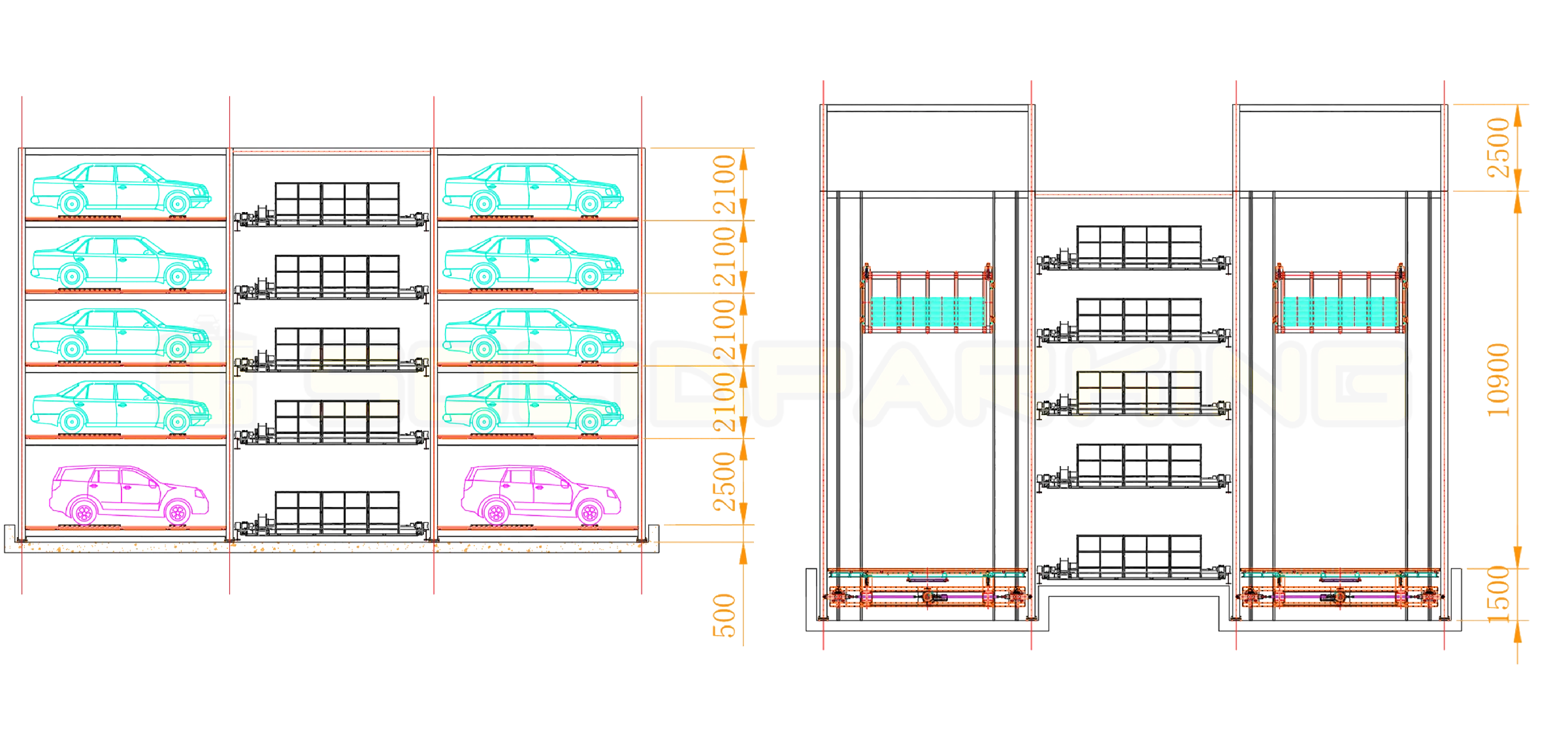 Automated Parking System - Car Storage Lift, Automated Parking System ...
