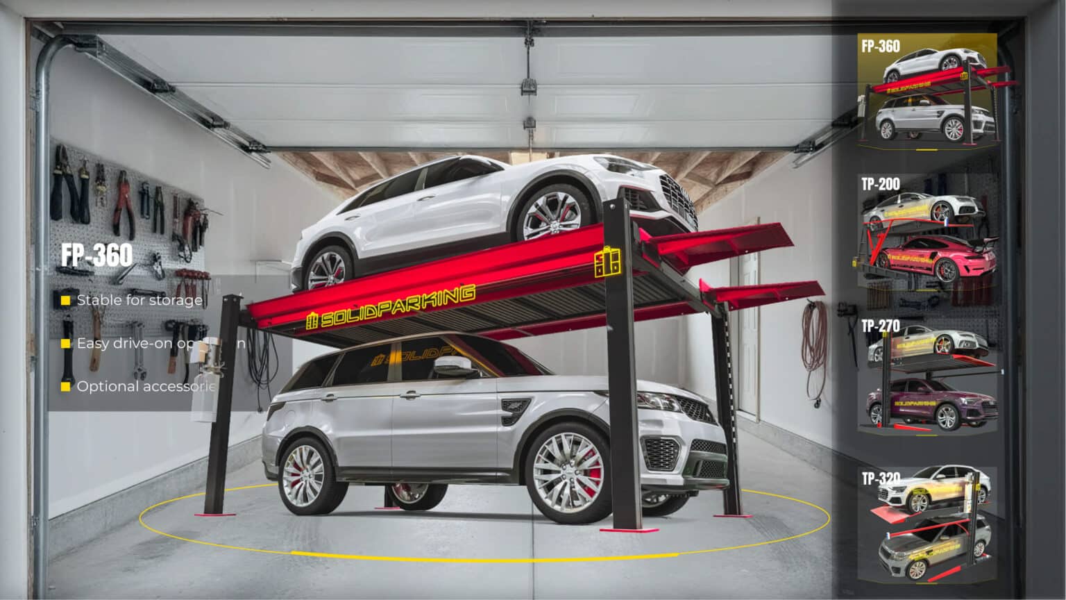 Car Stackers, Parking Lifts, Car Storage Lifts & Automated Parking